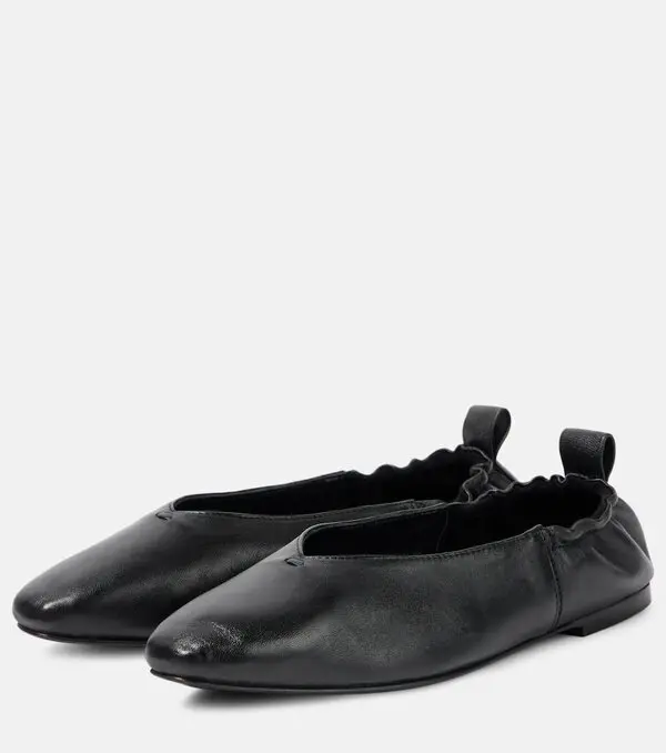 A.emery Brie Leather Ballet Flats
