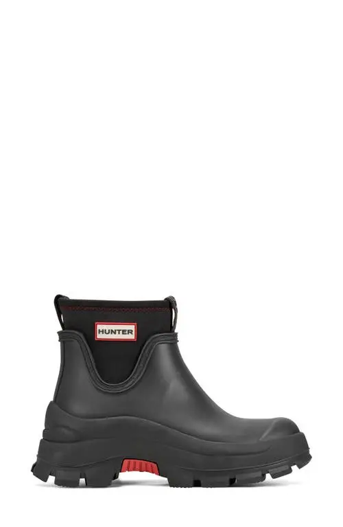 Hunter Eloise Waterproof Neoprene Boots - Black/black/black