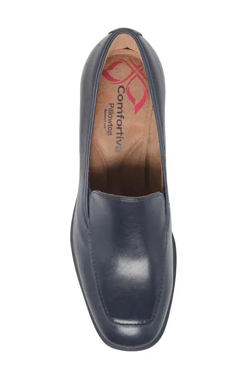 COMFORTIVA Hailey Loafer Pump - Sky Navy
