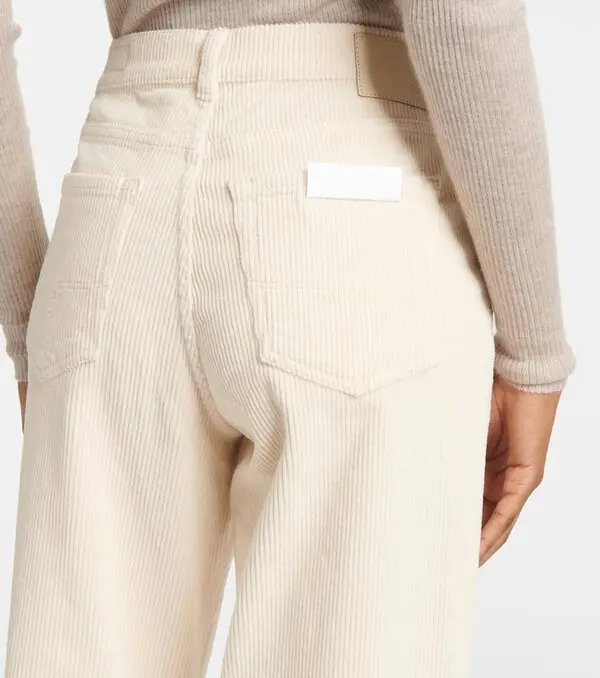 Ag Padua Mid-rise Flared Corduroy Jeans