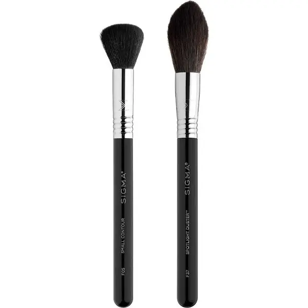 SIGMA BEAUTY Sculpt + Glow Brush Set $49 Value - No Color