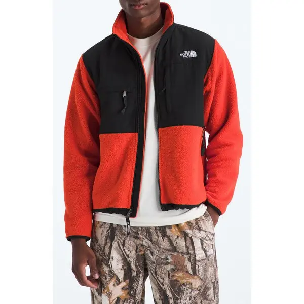 The North Face Retro Denali Jacket - Lava Red/tnf Black