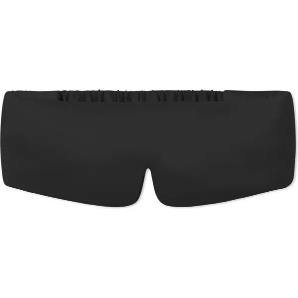 Lunya Washable Silk Weighted Sleep Mask - Immersed Black