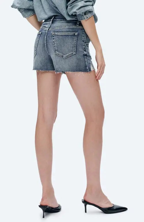 BAYEAS Nova Raw Hem Denim Shorts