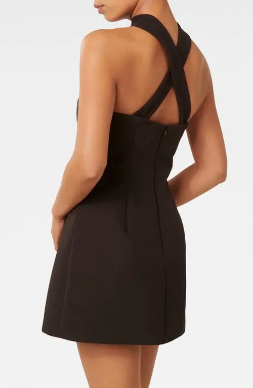 knee length dresses for ladies Z-Supply Rowan Textured Mini Dress in Black- All Dresses