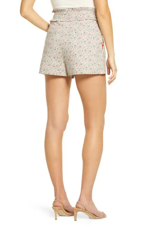 English Factory Floral Print Shorts
