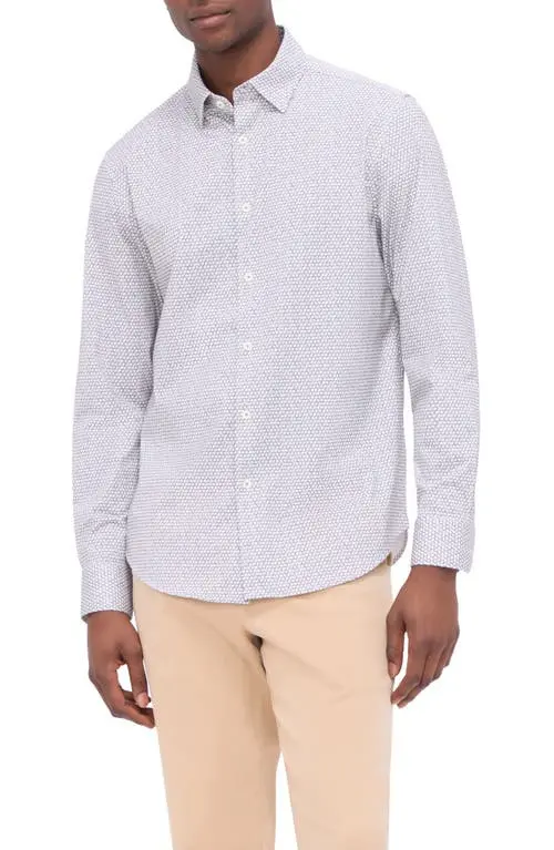 Bugatchi Jules Ooohcotton® Microprint Button-down Shirt