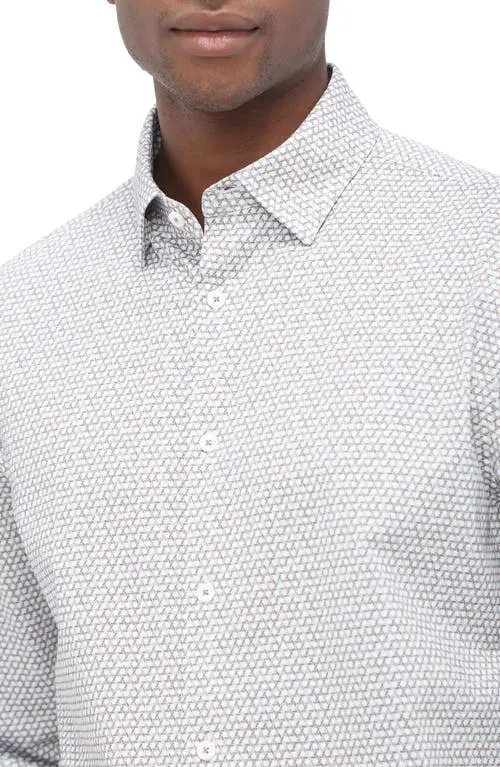 Bugatchi Jules Ooohcotton® Microprint Button-down Shirt