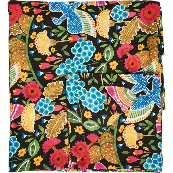 La DoubleJ Medium Tablecloth - Colombo Black Multicolor