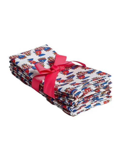 La DoubleJ Large Napkins Set Of 6 - Galletti Multicolor