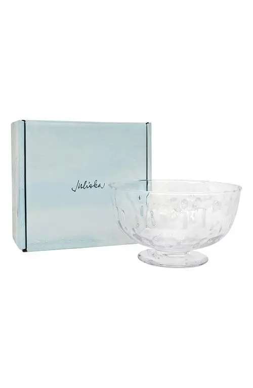 JULISKA Puro Footed Glass Bowl - Clear