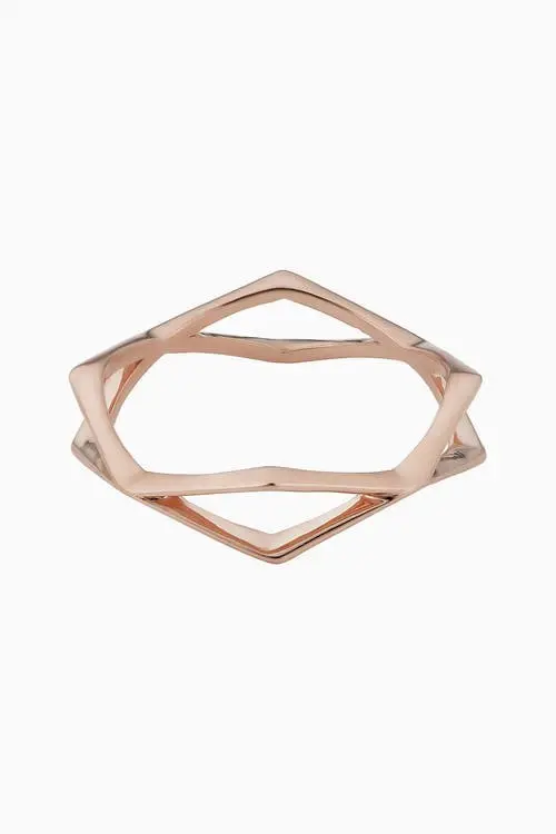 ORADINA 14k 1975 Bow Ring - Rose Gold