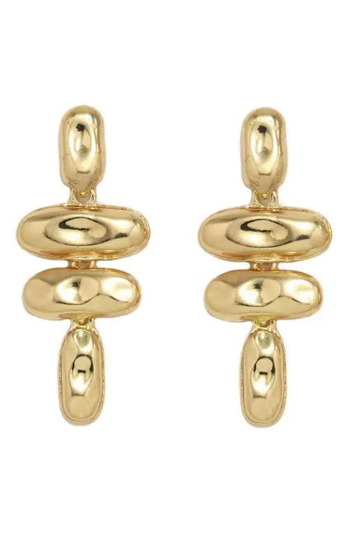 PETIT MOMENTS Katherine Drop Earrings - Gold