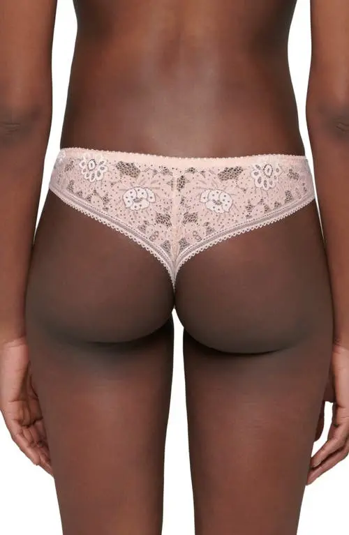 Simone Perele Festive Tanga - Ballet Pink