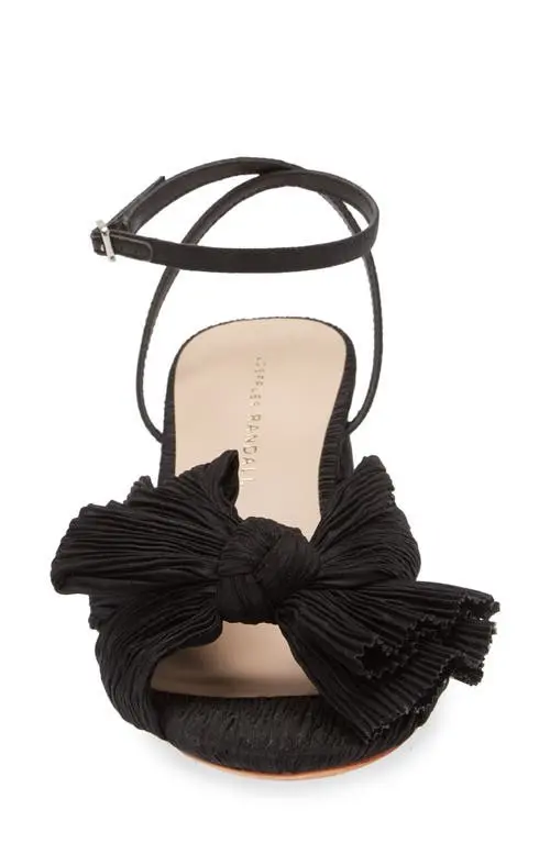 LOEFFLER RANDALL Dahlia Knotted Sandal - Black