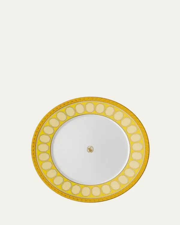 SWAROVSKI Signum Salad Plate, 9 - Yellow