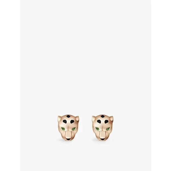 CARTIER Panthère De Earrings - Rose Gold