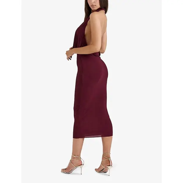 florentina open back cocktail midi dress gracexfairest on LTK
