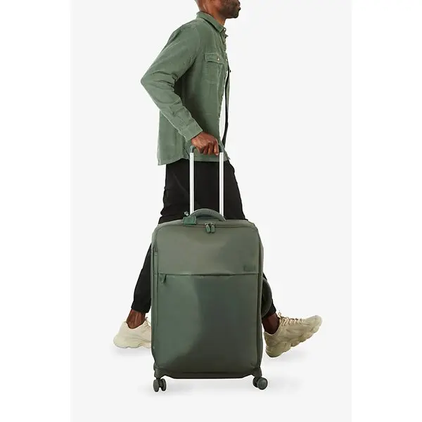 LIPAULT Plume Woven Suitcase - Khaki