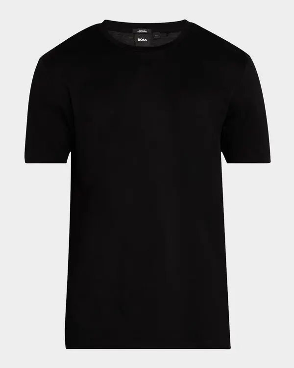 BOSS Tessler Jersey Crewneck T-shirt - Black