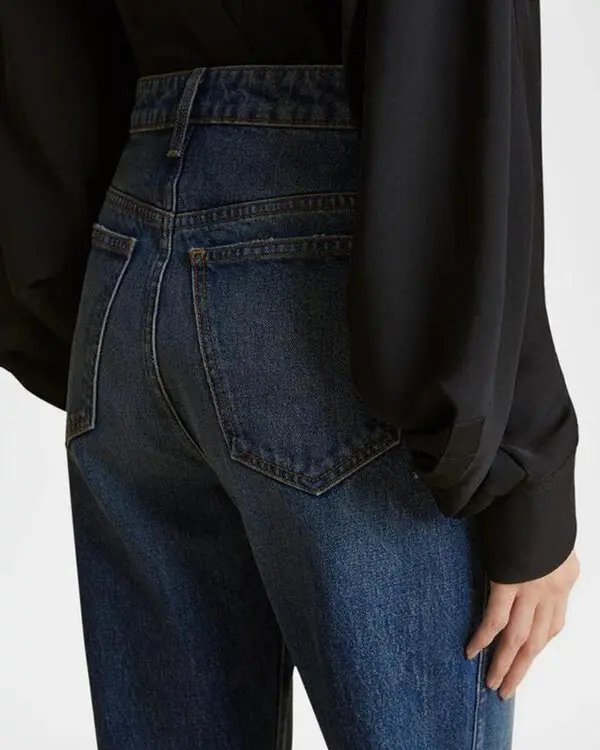 Khaite Abigail Straight-leg Jeans - Archer