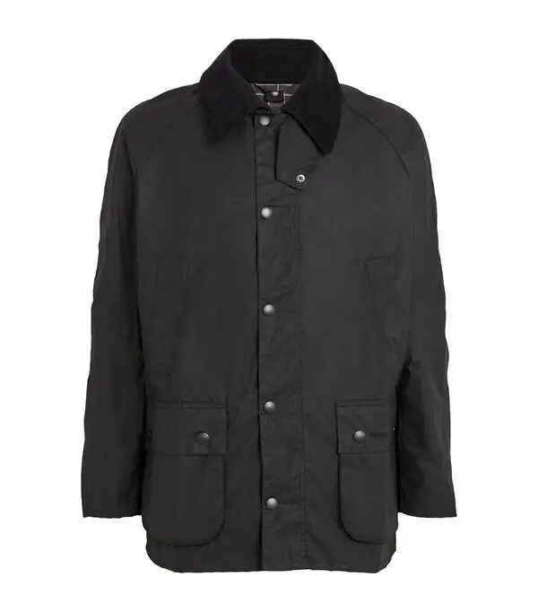 Barbour Waxed Ashby Jacket - Black