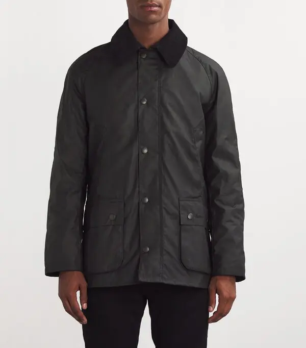 Barbour Waxed Ashby Jacket - Black