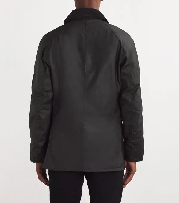 Barbour Waxed Ashby Jacket - Black