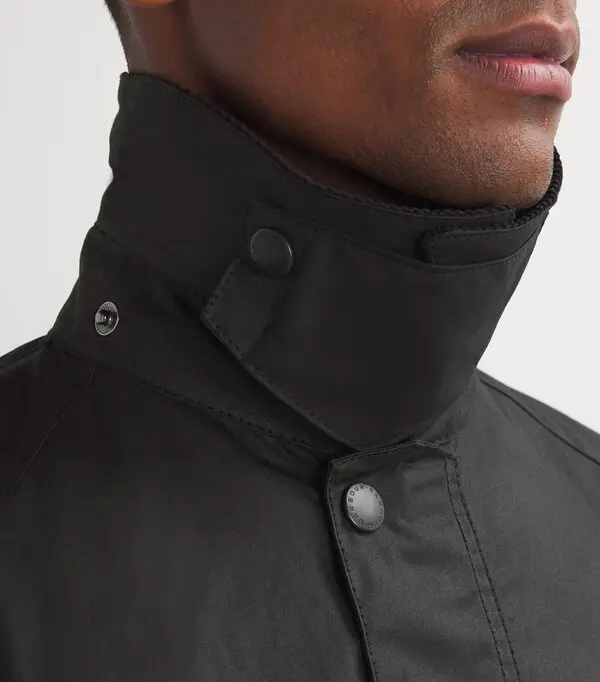 Barbour Waxed Ashby Jacket - Black