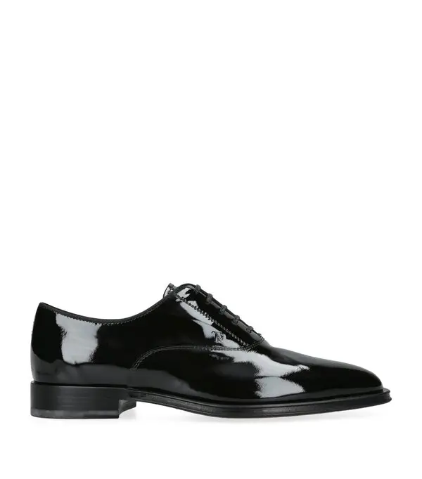 TOD'S Patent Leather Derby Shoes