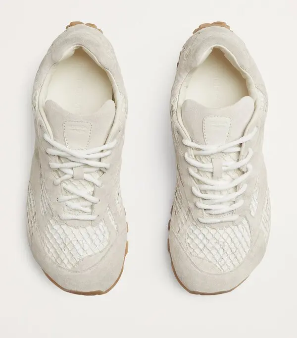 Bottega Veneta Orbit Criss-cross Sneakers - White