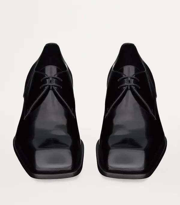 Saint Laurent Jean Leather Derby Shoes