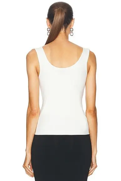 GRACE LING Shark Teeth Tank Top