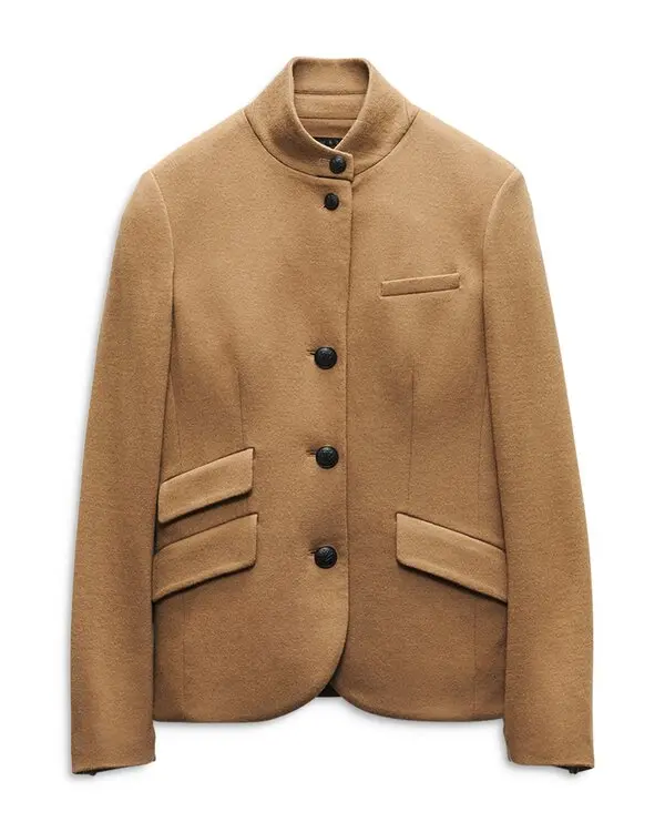 Rag & Bone Slade Wool Jacket - Camel