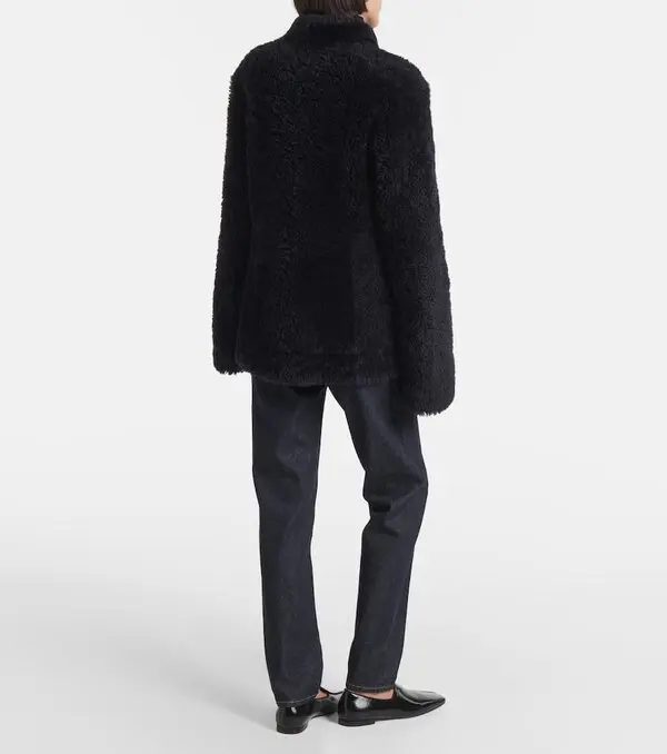 TOTEME Shearling Jacket - Blue