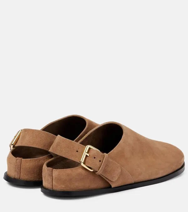 A.emery Suede Clogs - Brown
