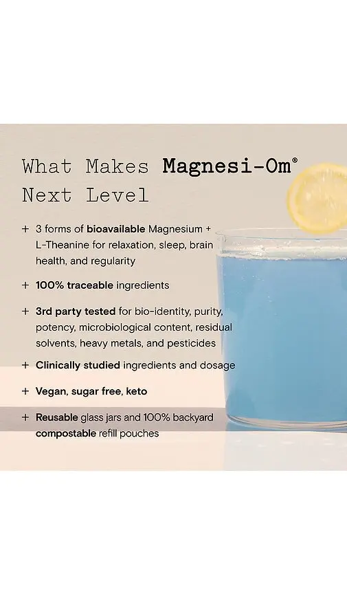 MOON JUICE Magnesi-om Blue Lemon Stick Pack 18ct - N,a