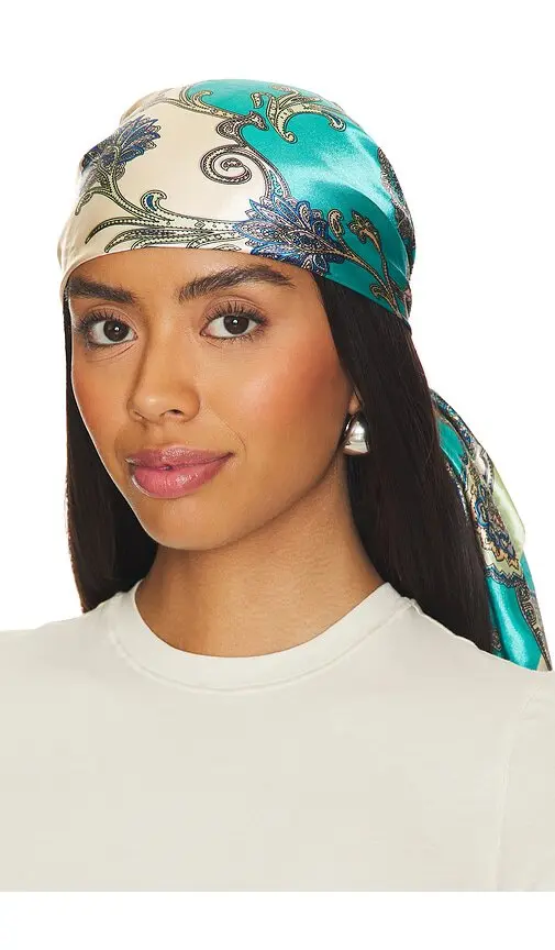 8 Other Reasons Head Scarf In Ivory - Multi
