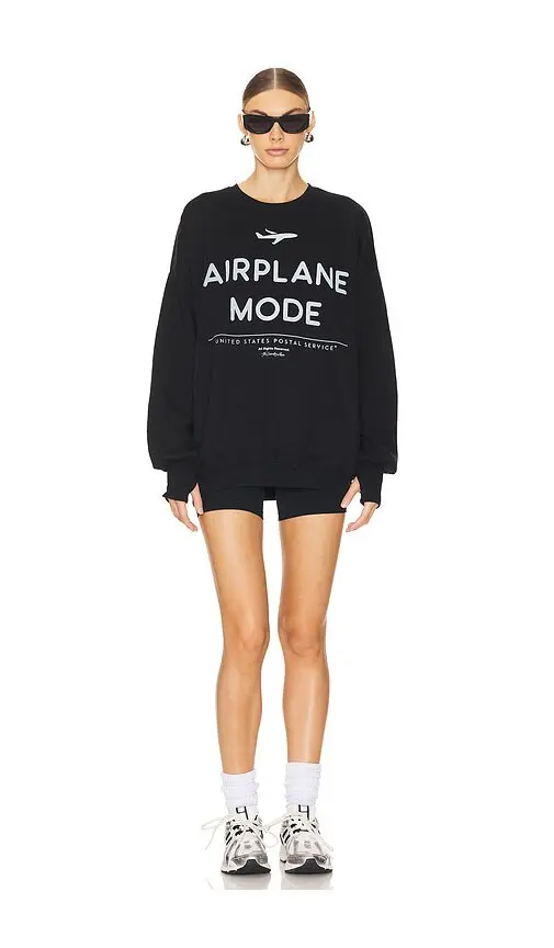 THE LAUNDRY ROOM Airplane Mode Usps Sweatshirt