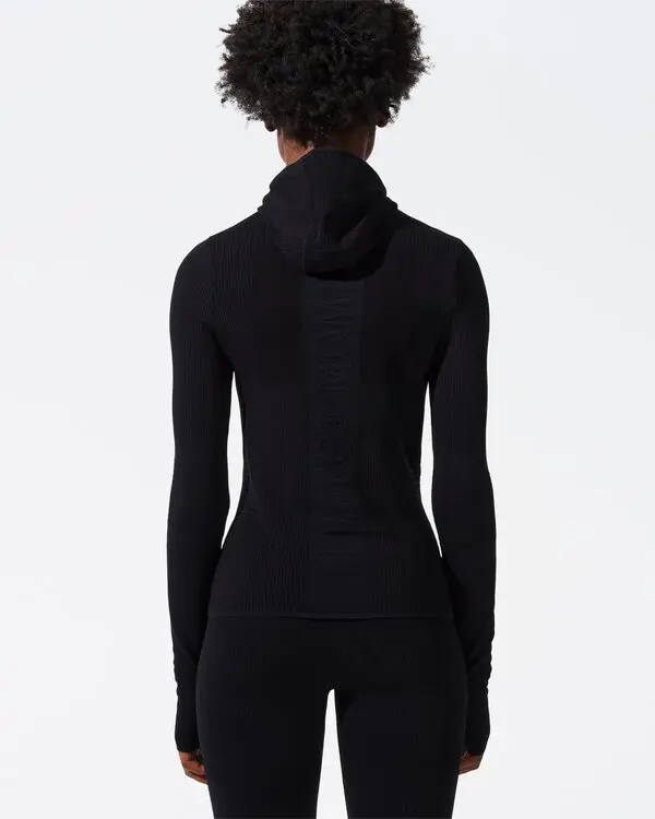 Perfect Moment Seamless Hooded Base Layer Top