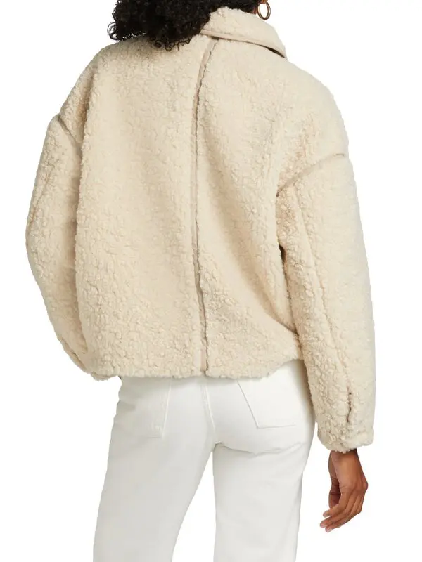 DH New York Kyle Faux-shearling Hooded Jacket