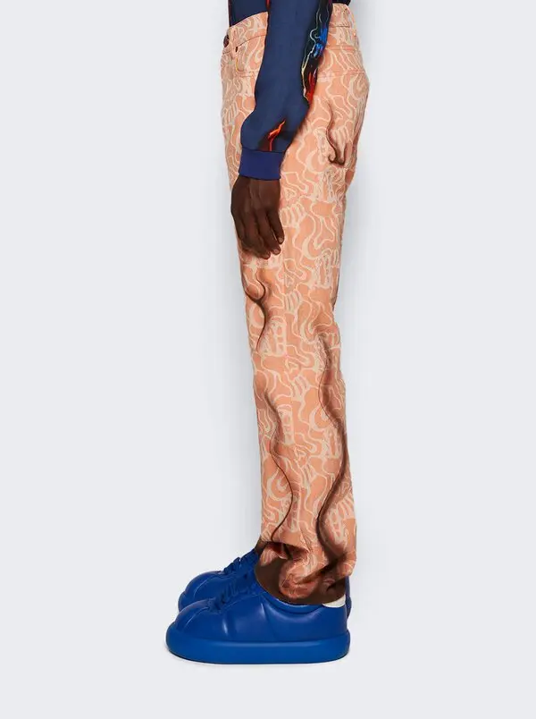 CASELLA MEYER Jacquard Flame Pants