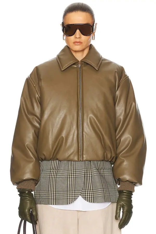 Acne Studios Onnea Jacket - Khaki Green
