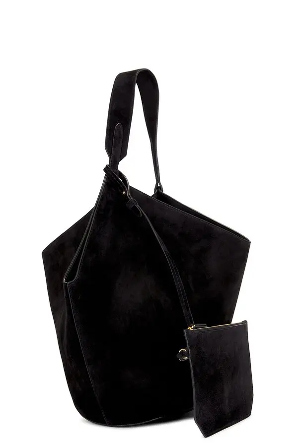 Khaite Lotus Medium Tote - Black
