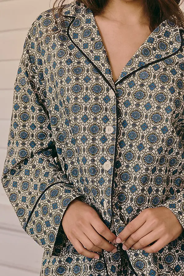 The Great. Sleep The Long-sleeve Pajama Shirt