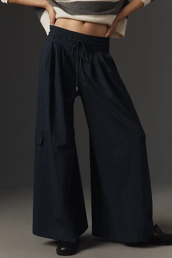 Maeve Wide-leg Menswear Pants