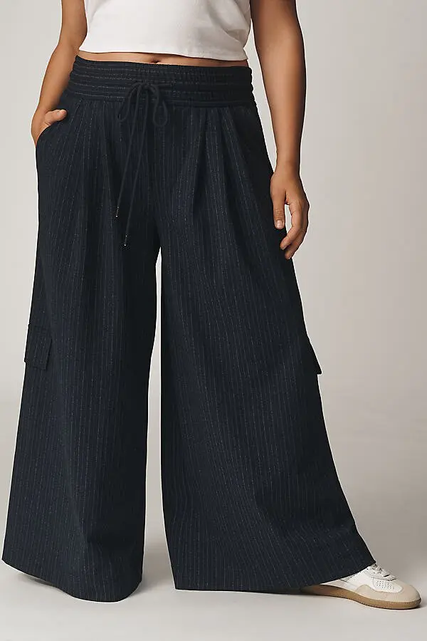 Maeve Wide-leg Menswear Pants