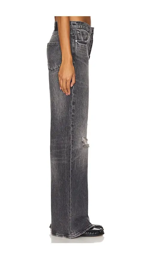 GRLFRND Jade Low Rise Flare Jeans