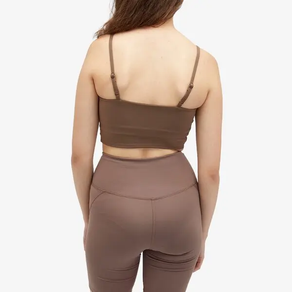 NEW BALANCE Soft Bra Top - Dark Mushroom