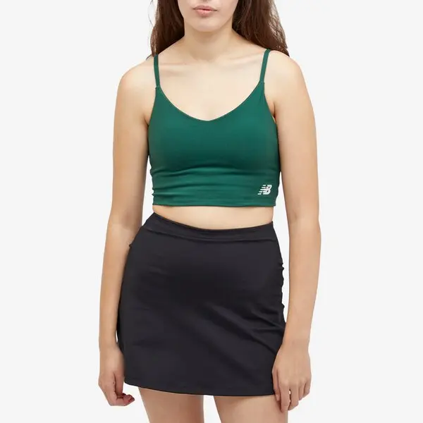 NEW BALANCE Soft Bra Top - Nightwatch Green